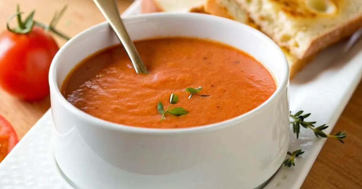 Potage de Tomates Rôties et Sirop d’Érable : Une Combinaison du ...