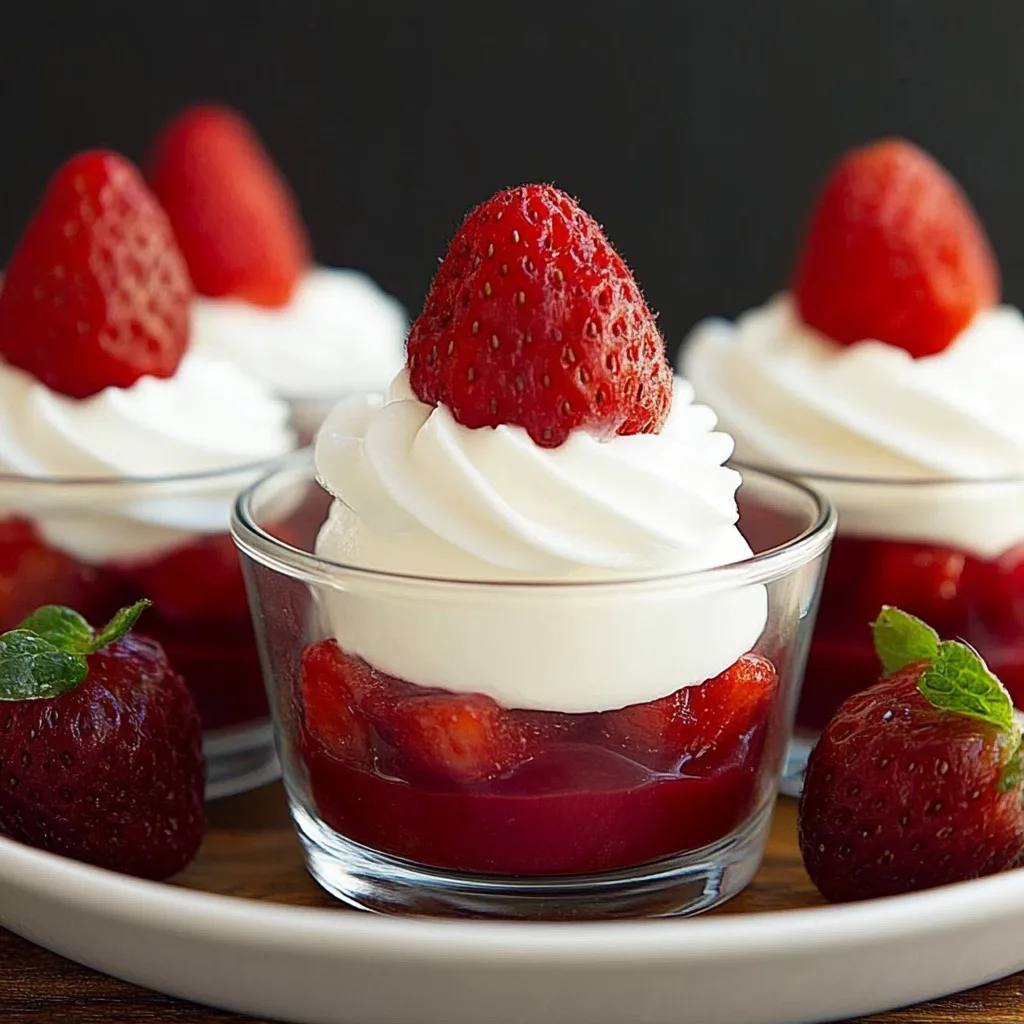 Verrines Gourmandes Fraise et Chantilly : Une Recette Incroyable Ultime ...