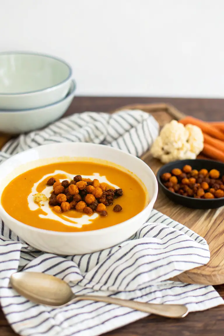 Potage aux Carottes et Chou-Fleur Québécois - Recette Bio