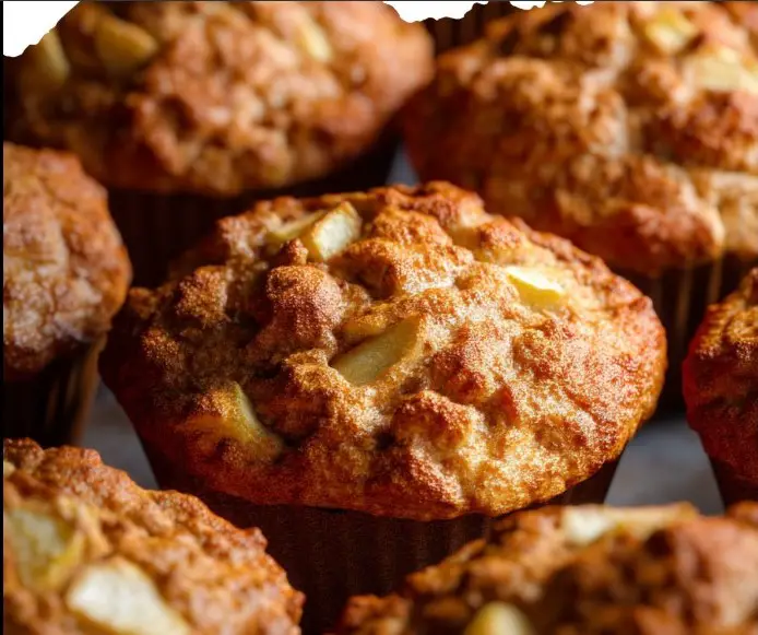 Muffins aux Pommes et à l’Érable - Recette Bio