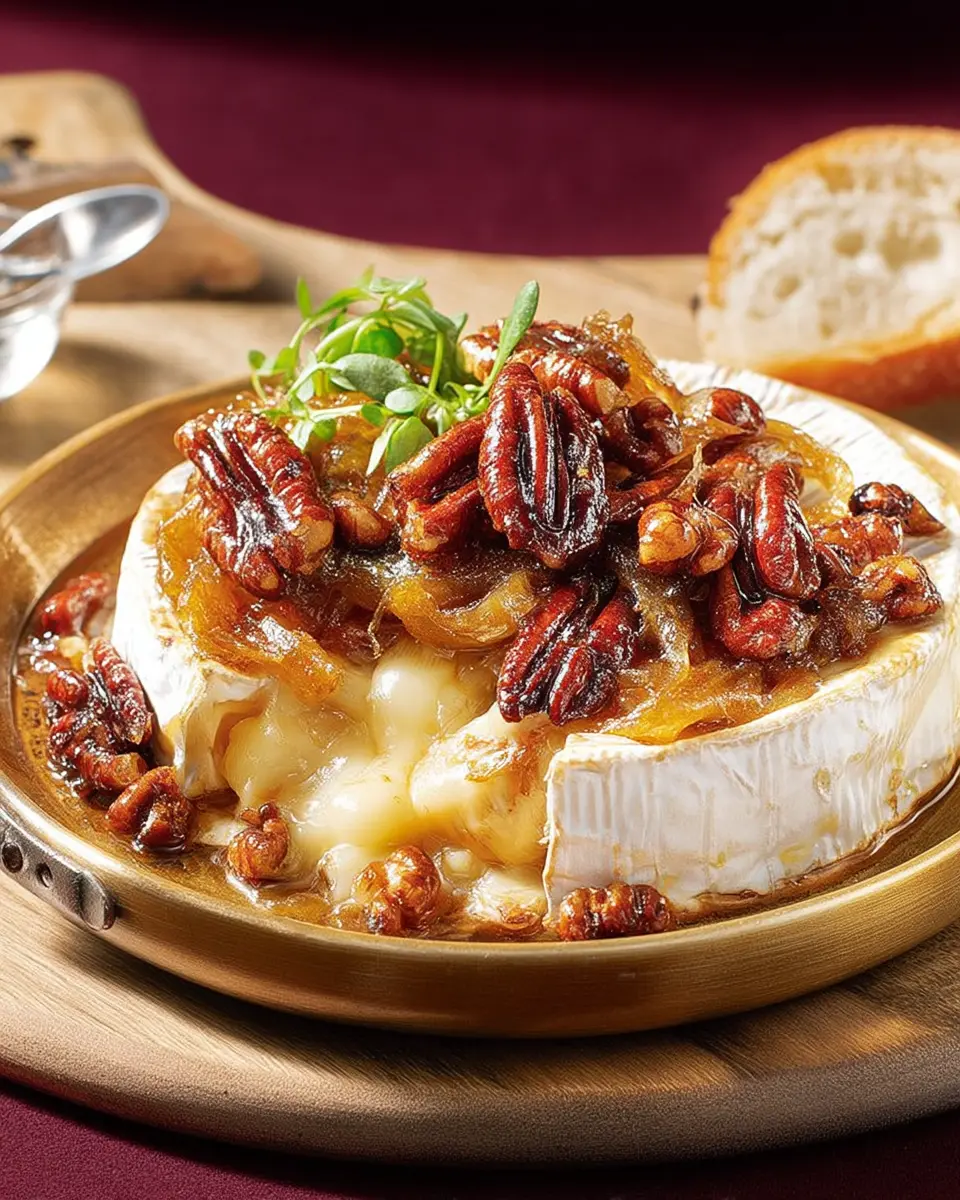 Brie aux Oignons et Noix Caramélisés à l’Érable : L’Apéro Québécois ...