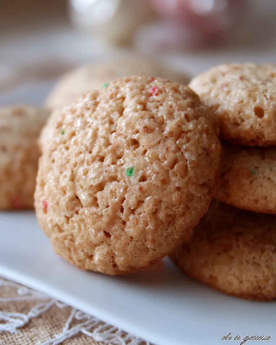 Biscuits au Rice Krispies - Recette Bio